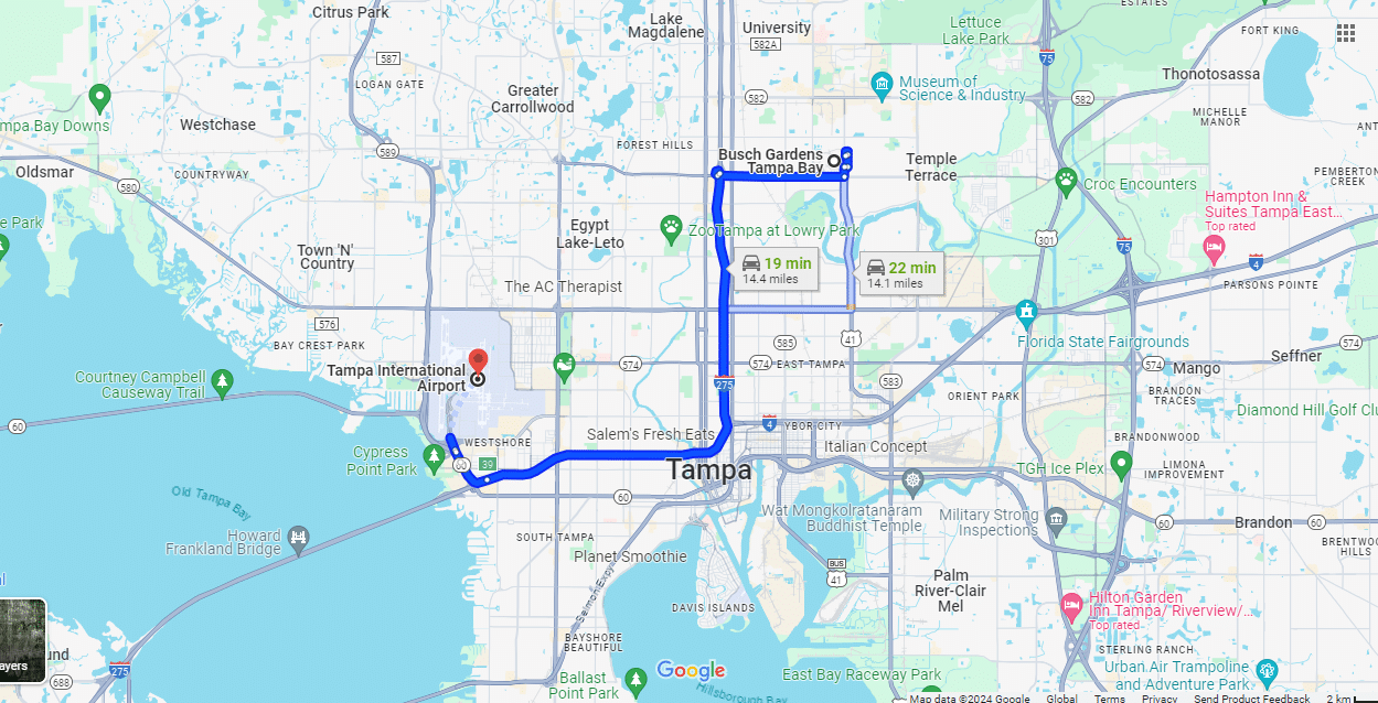 Point to Point Transportation in Tampa